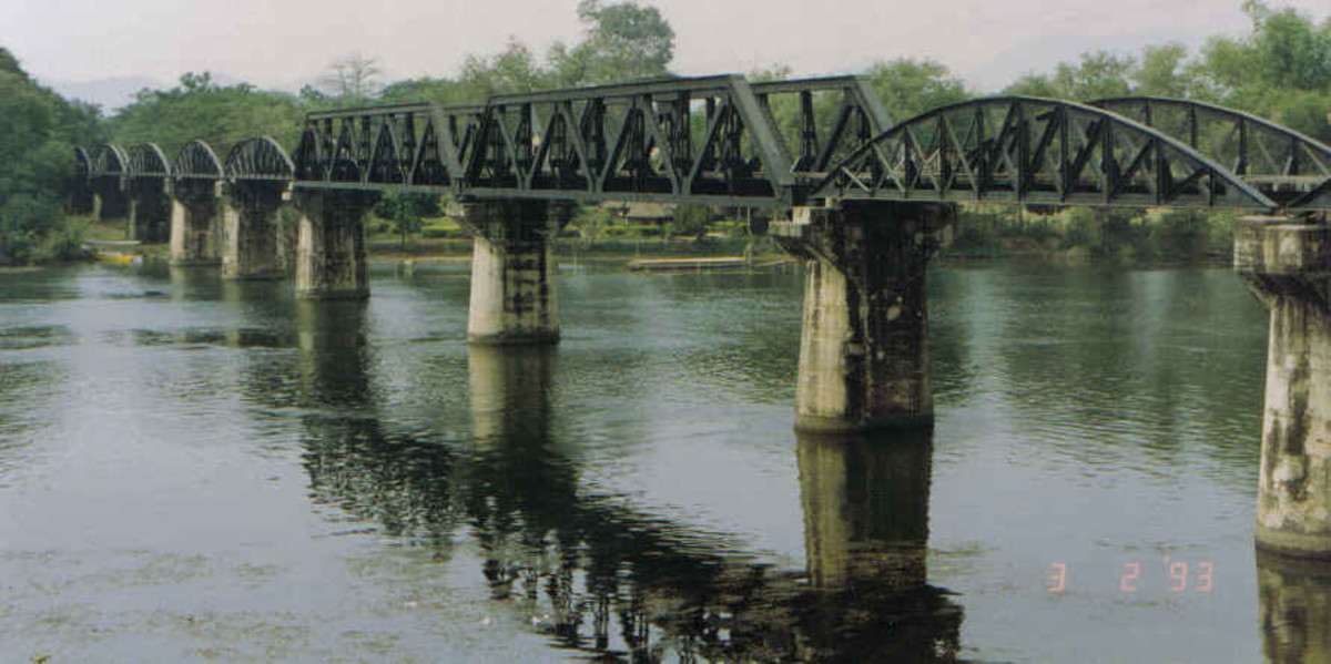The Death Railway Over Kwai River - Bridge of Kwai - Bridge 277 and ...