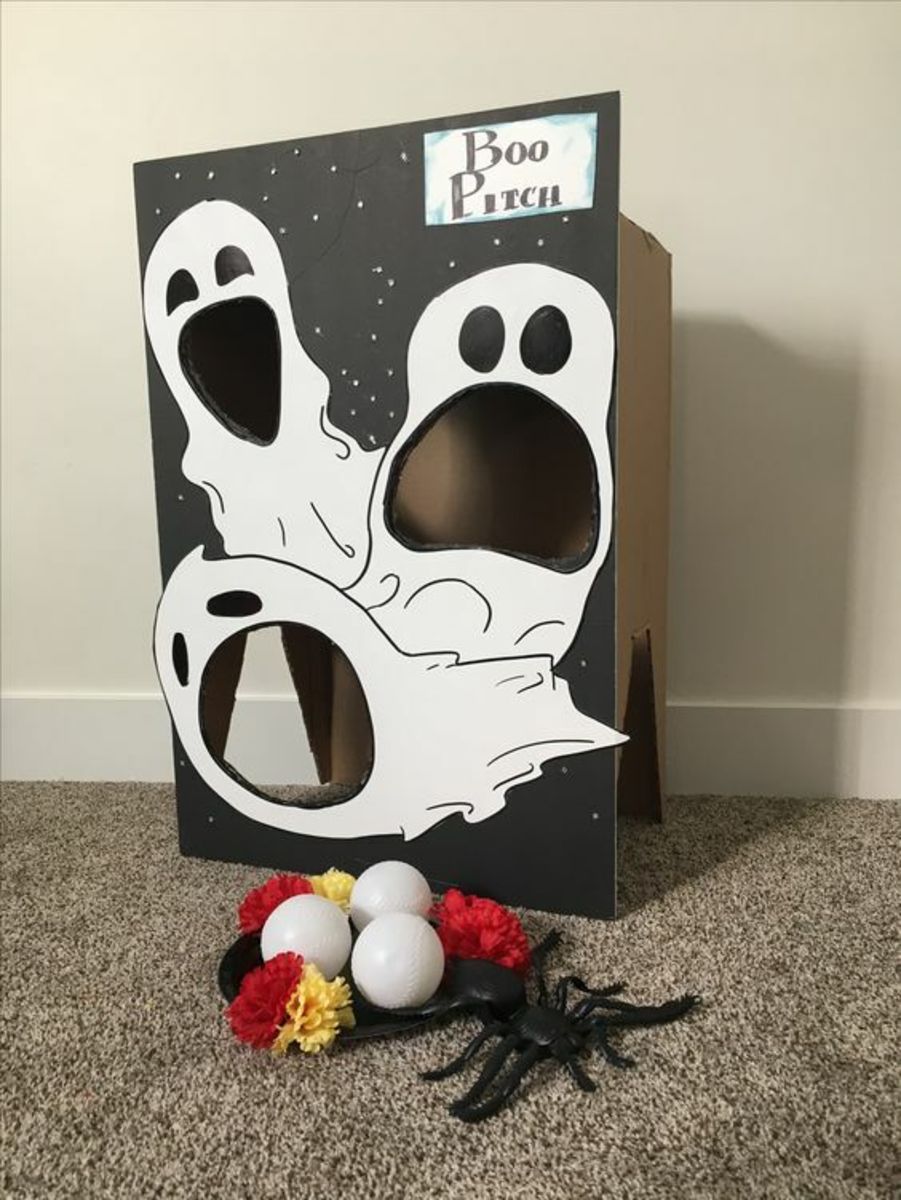 Ghost Toss Game Ghost Toss Halloween Math Game Crafting In The Rain
