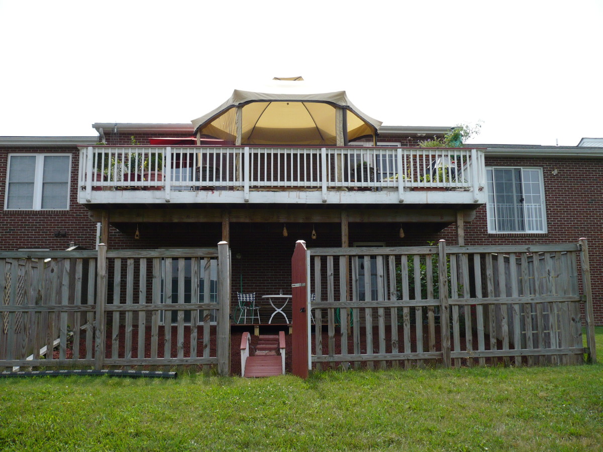 Frugal Deck and Backyard Landscaping - HubPages
