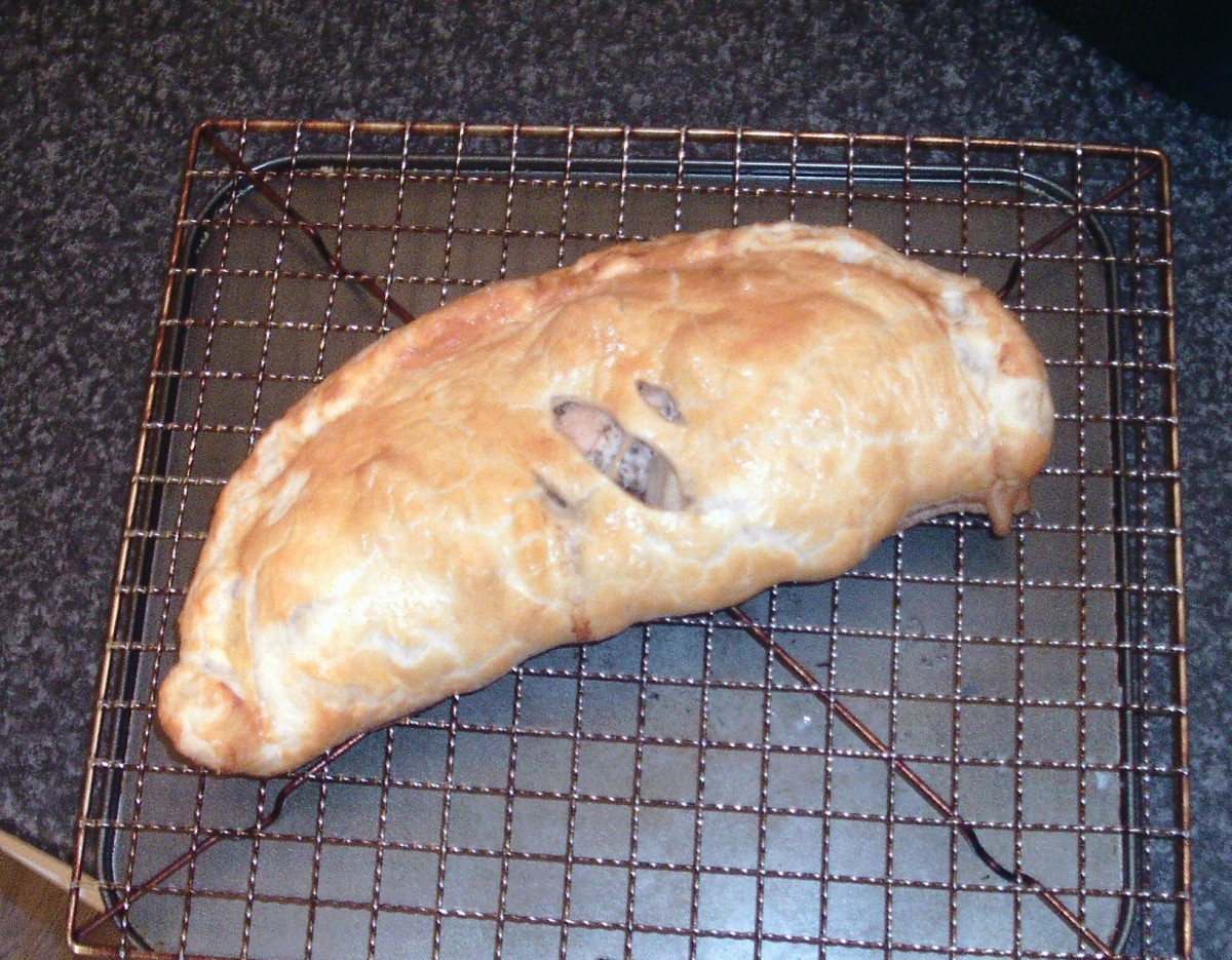 Chicken, Mushroom and Apple Cornish Style Pasty Recipe - HubPages