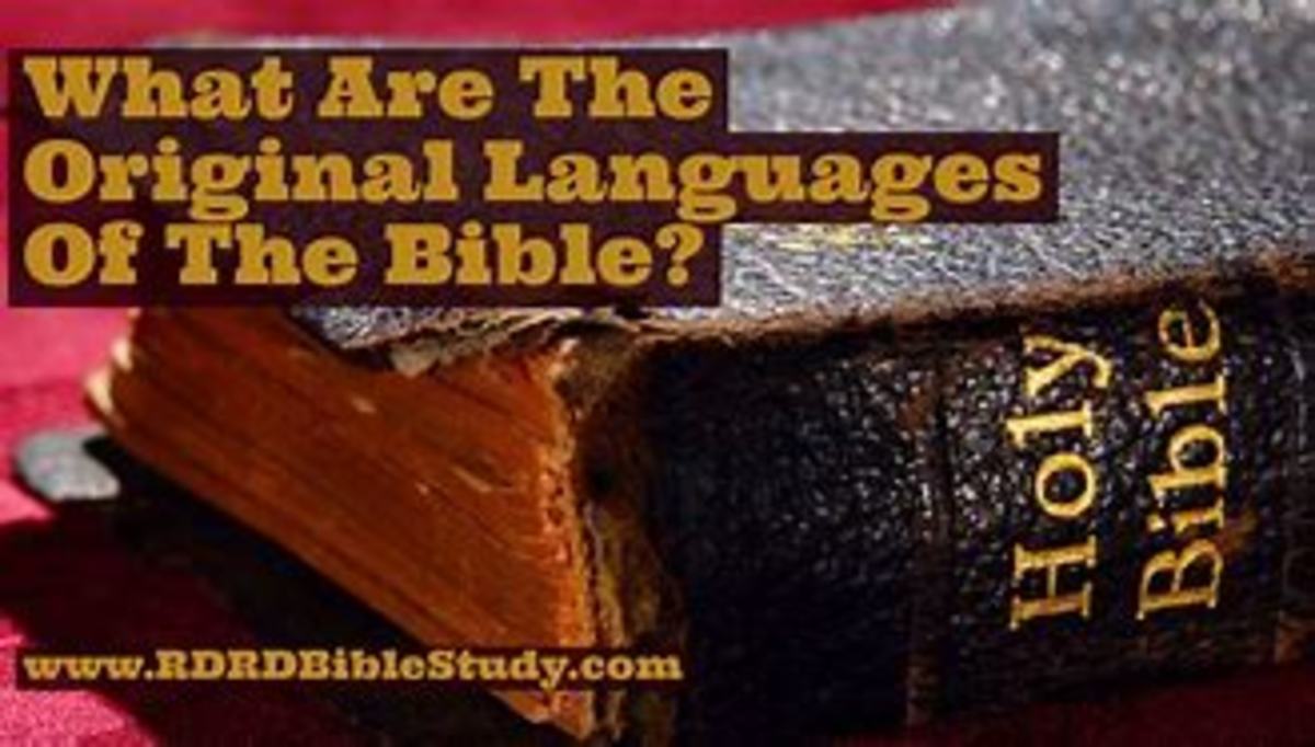 The Original Languages Are the Keys to the Word of God. - HubPages