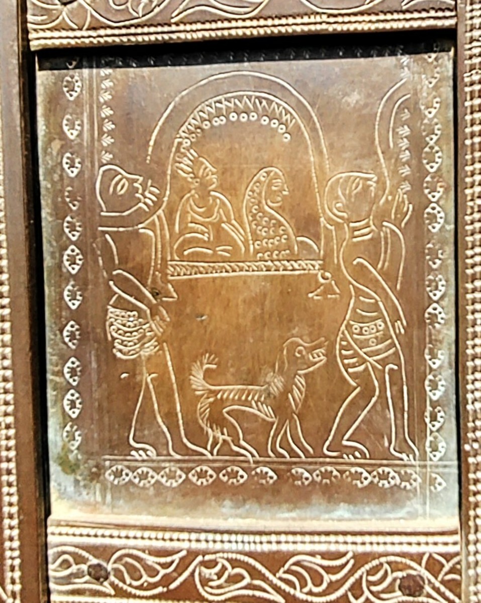 Dogs in the temple decoration of West Bengal, India - HubPages