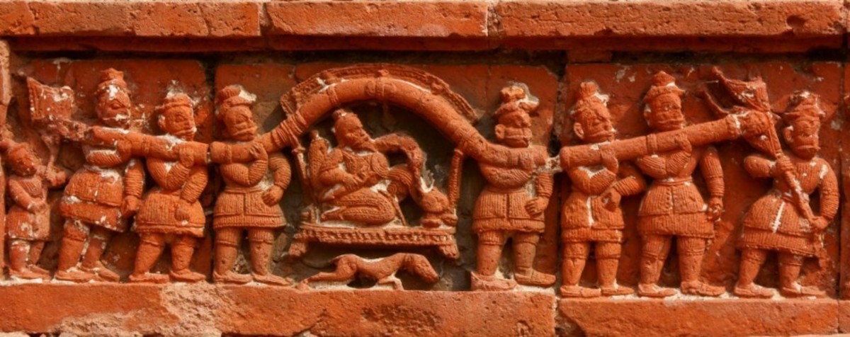 Dogs in the temple decoration of West Bengal, India - HubPages