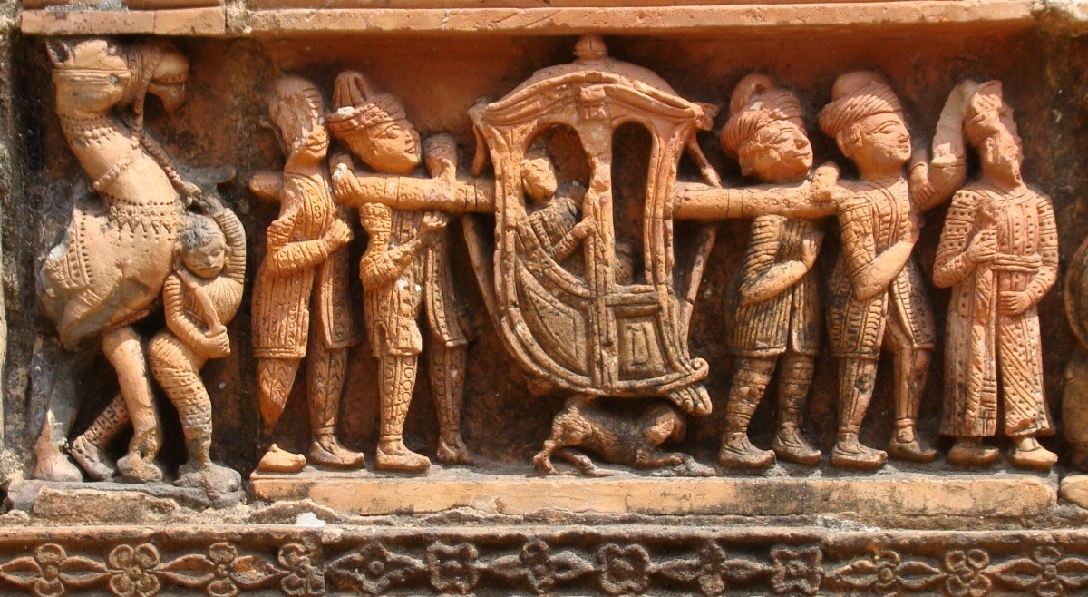 Dogs in the temple decoration of West Bengal, India - HubPages