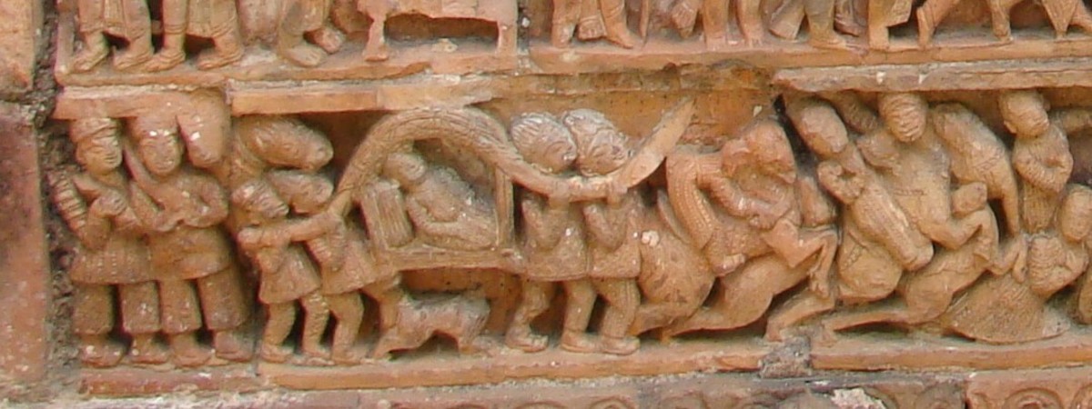 Dogs in the temple decoration of West Bengal, India - HubPages