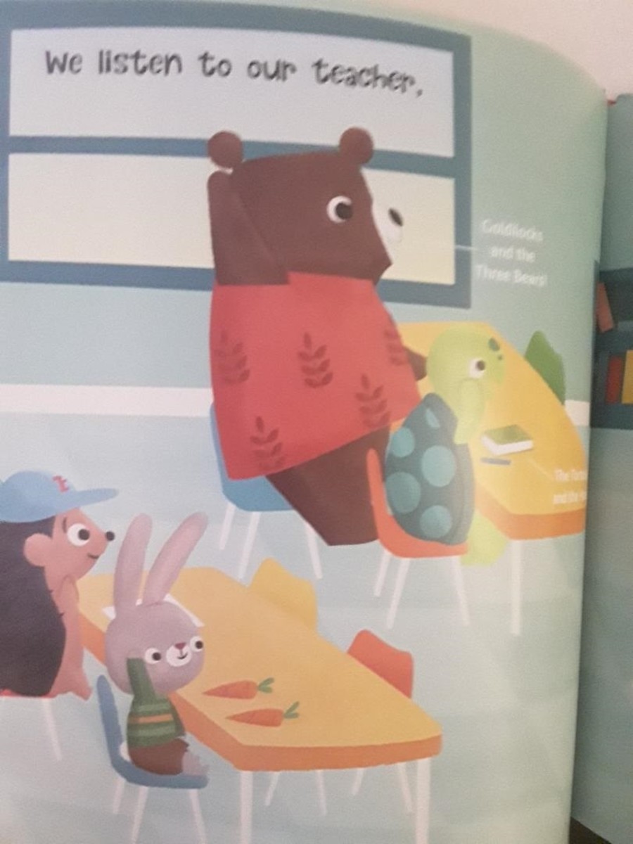 School Rules Make Classrooms and Playgrounds Happy and Safe in 2 Fun ...