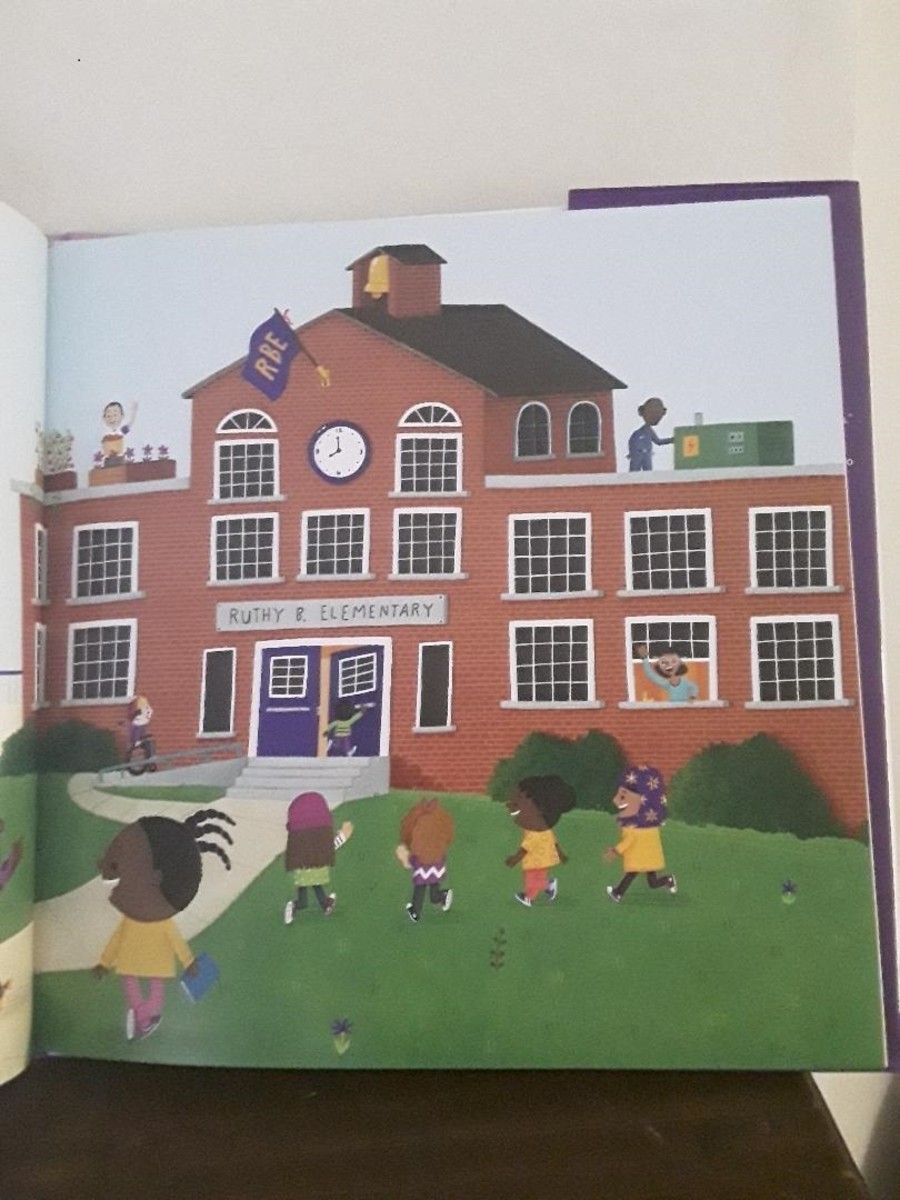Purple Is Inclusive for Our Children's Schools in Creative Picture Book ...