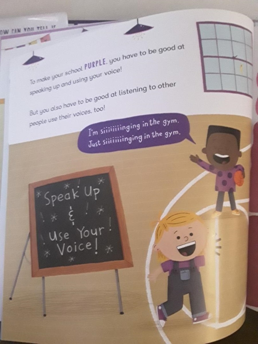 Purple Is Inclusive for Our Children's Schools in Creative Picture Book ...