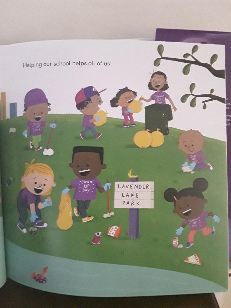 Purple Is Inclusive for Our Children's Schools in Creative Picture Book ...