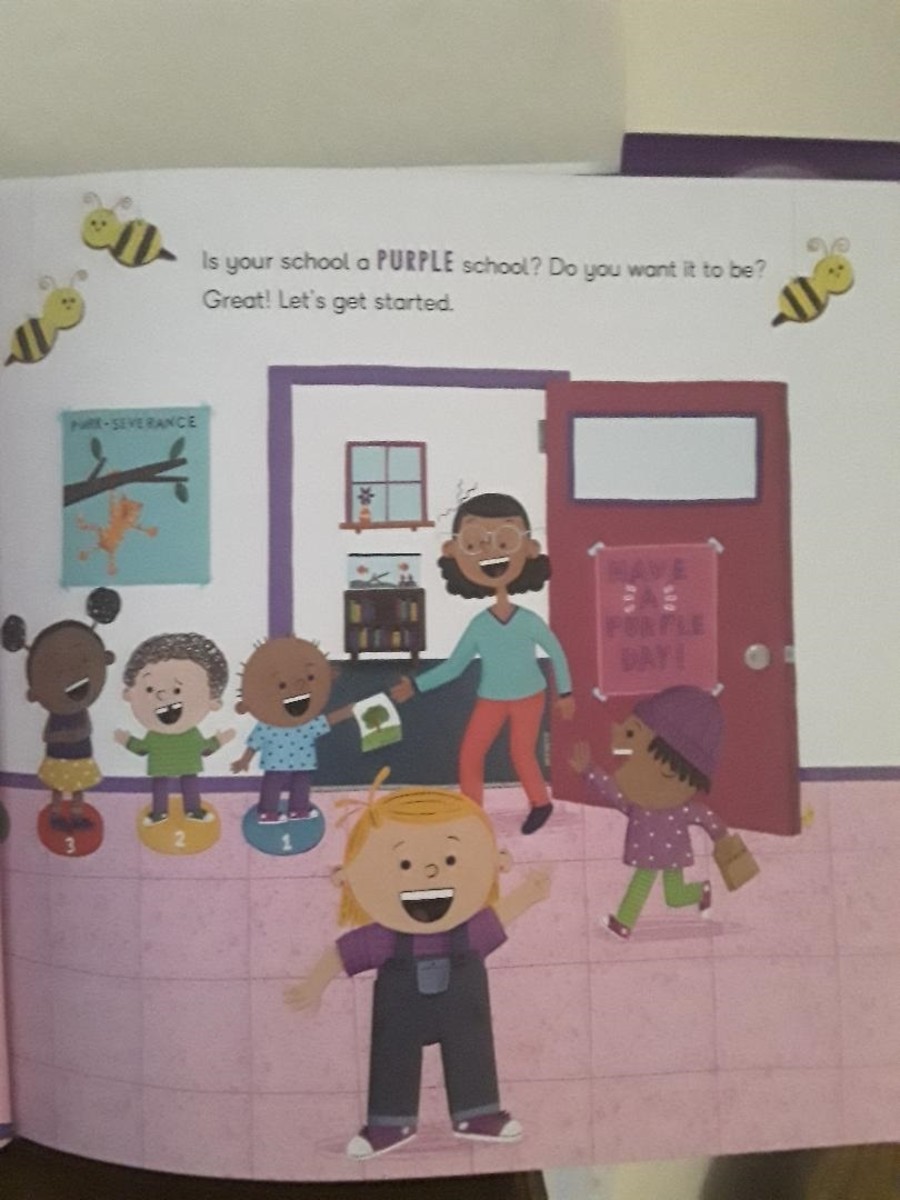 Purple Is Inclusive for Our Children's Schools in Creative Picture Book ...