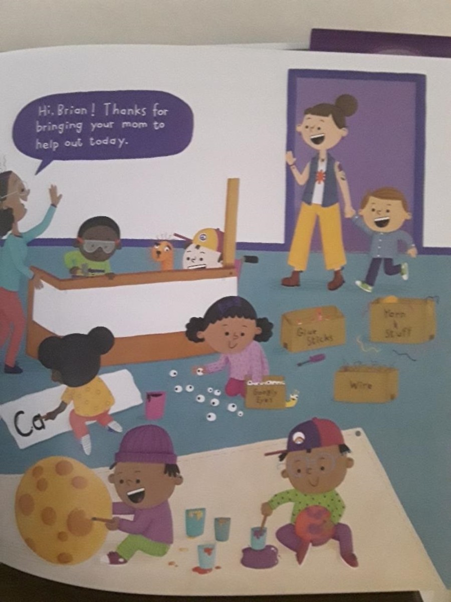 Purple Is Inclusive for Our Children's Schools in Creative Picture Book ...