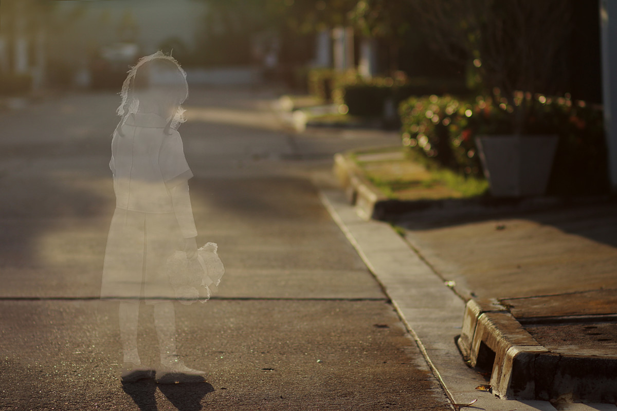 Foster Mom Films “Ghost Child” Playing in Yard on Security Camera ...