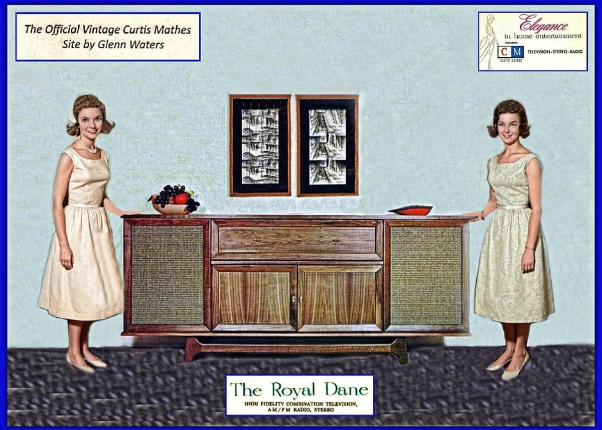 Vintage Curtis Mathes Advertisements by Glenn Waters Recapturing the ...