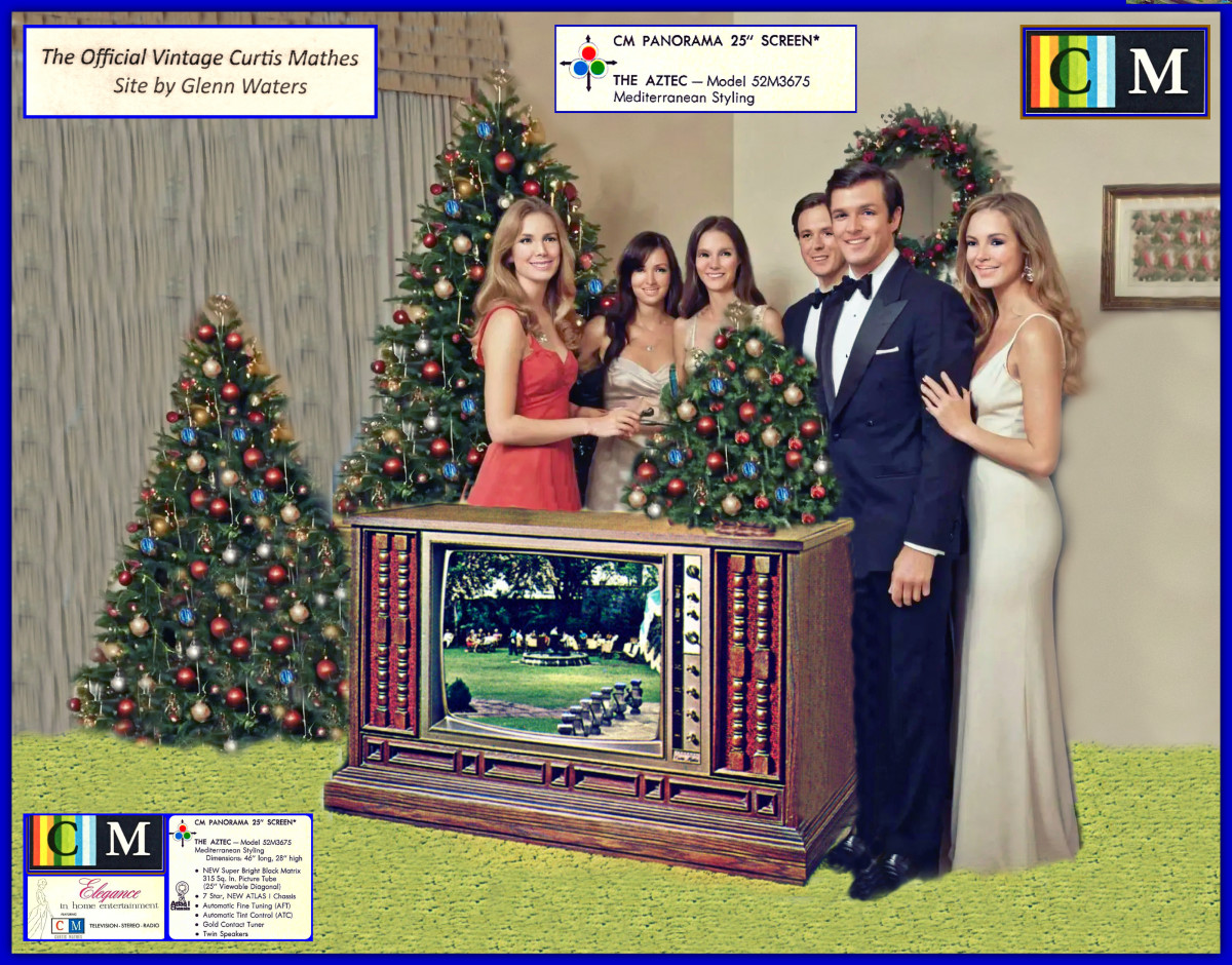 Vintage Curtis Mathes Advertisements by Glenn Waters Recapturing the ...