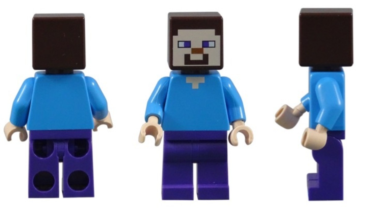LEGO Minecraft Steve and Baby Panda Polybag Set 30672 Review - HubPages