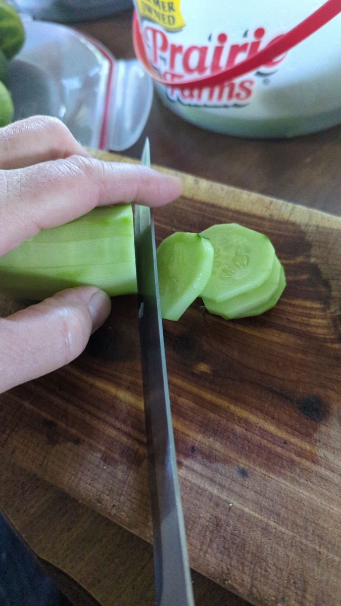 Cucumber Peeling - It's Belly Pincher Time - HubPages