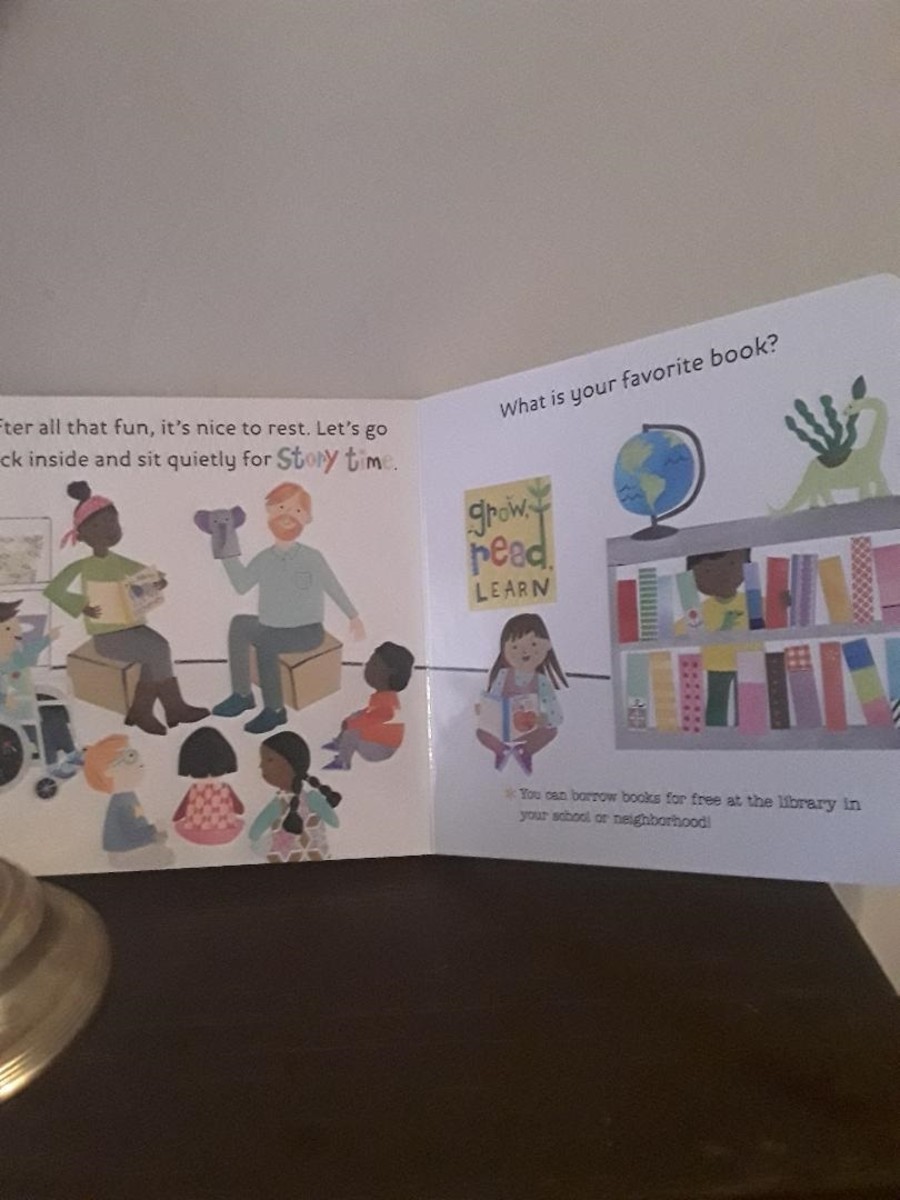 What Happens at School? Two Fun Board Books for Young Students - HubPages