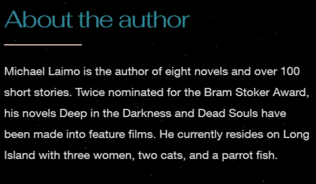 Deep in the Darkness by Michael Laimo: A Book Review - HubPages