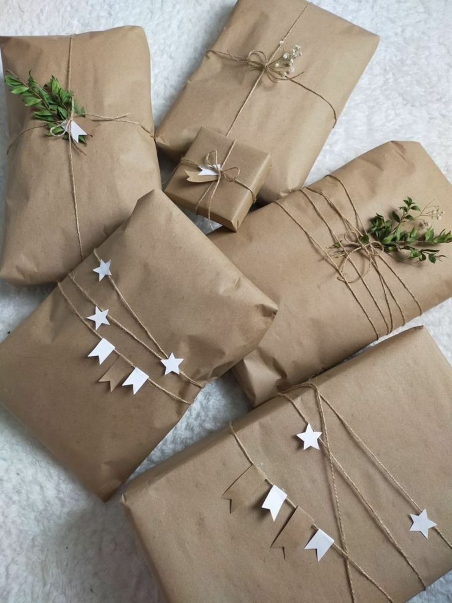 40+ Kraft Paper Christmas Gift Wrapping Ideas - HubPages