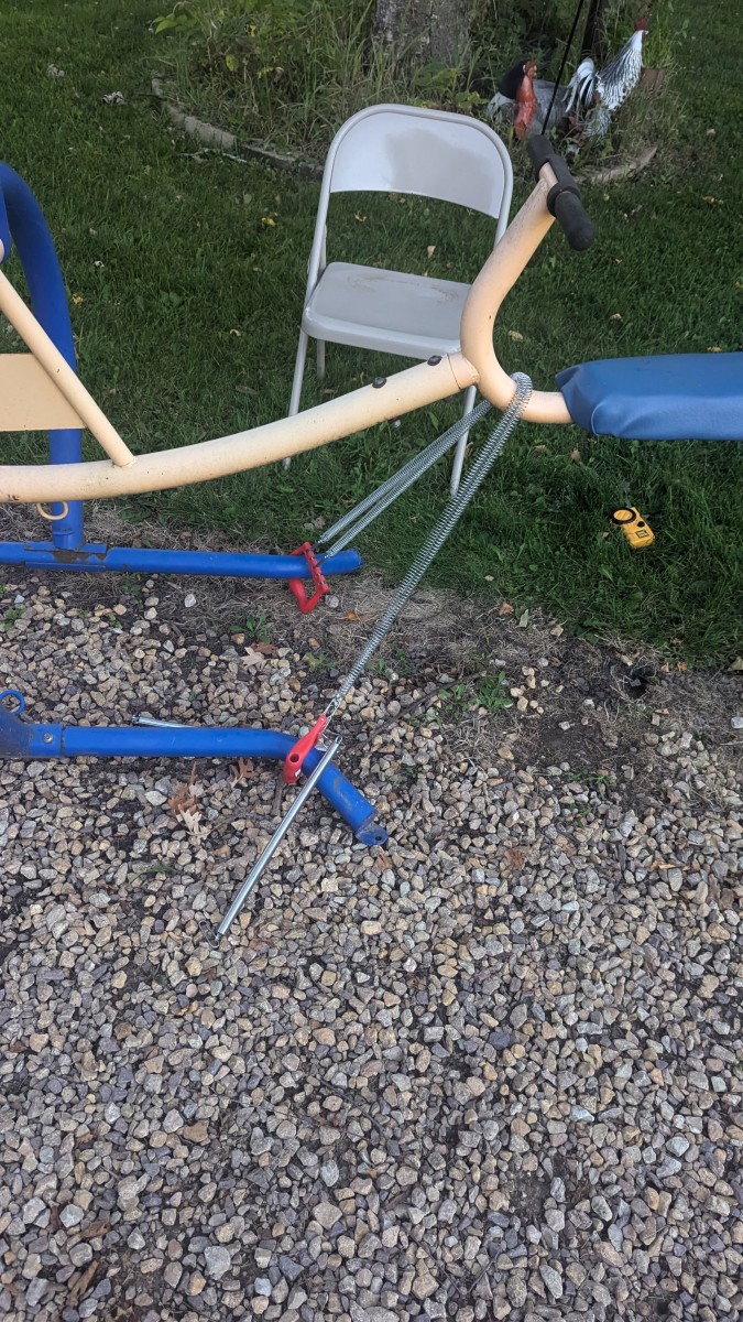 One Child Teeter Totter - Using a Muscle Builder Spring - HubPages