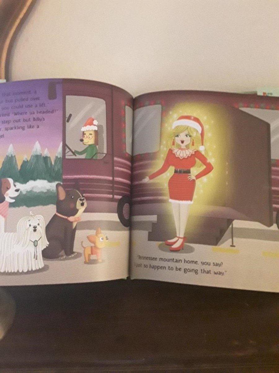 Home for Christmas with Special Pup in Dolly Parton's New Picture Book ...