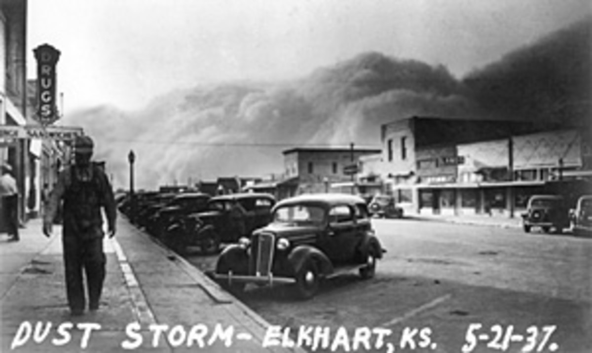 The 1930s during the Dust Bowl - HubPages