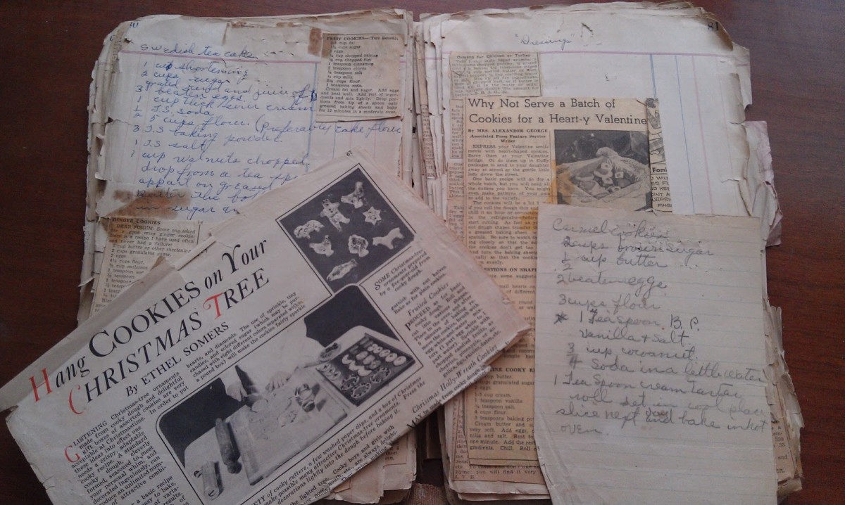 How to Turn Your Family's Cookery into a Family Cookbook - HubPages
