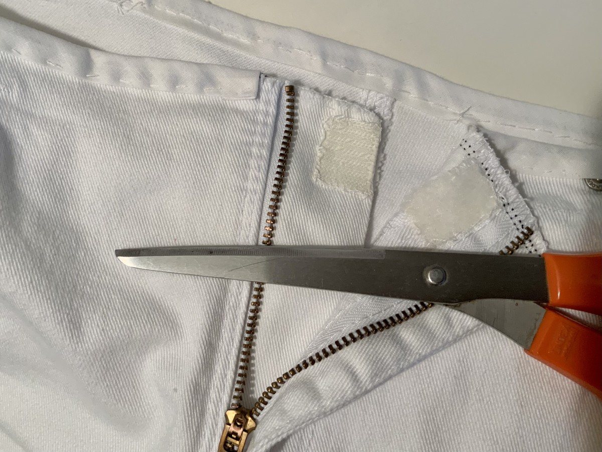 How to Rework Jeans Waistband for an Oblique Waist or High Hip - HubPages