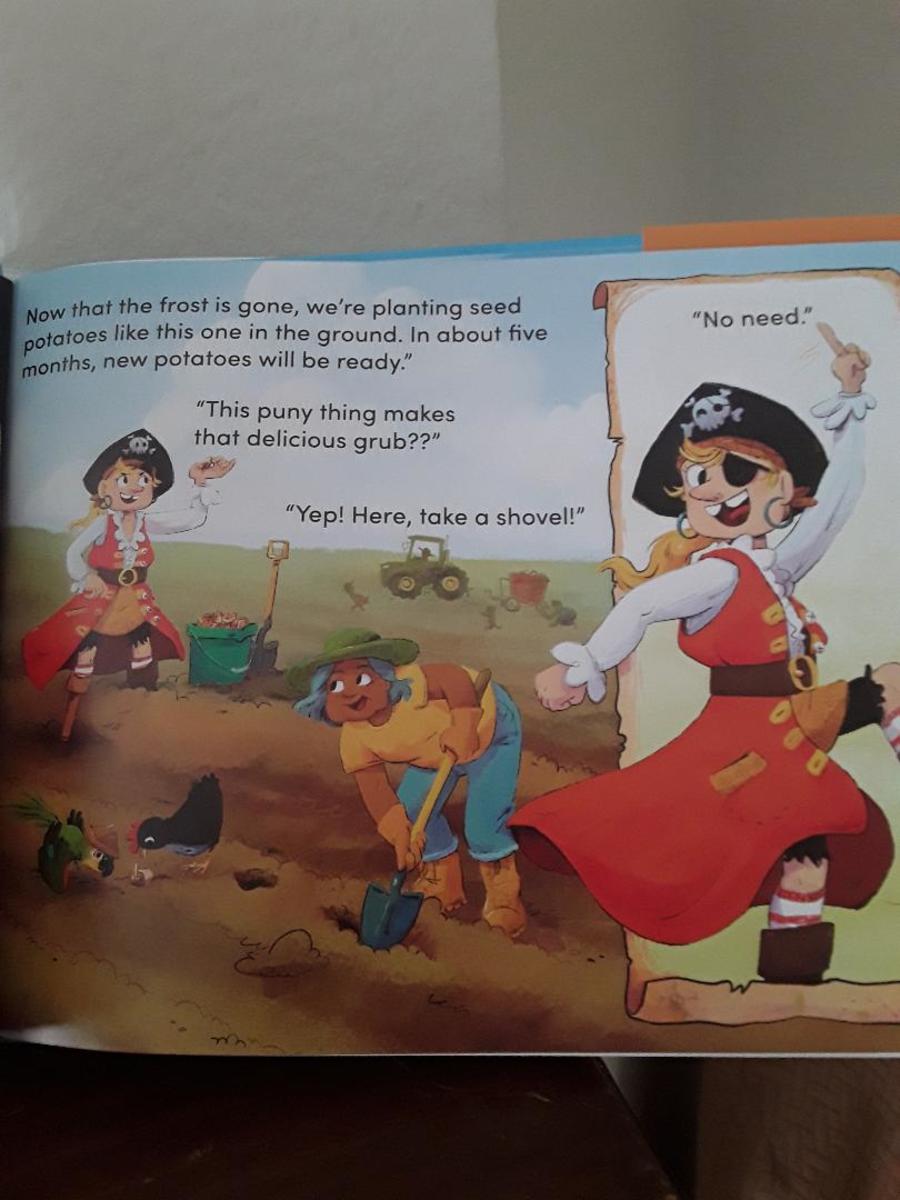 Farming, Potatoes, and a Pirate in Engaging Picture Book and Story for ...