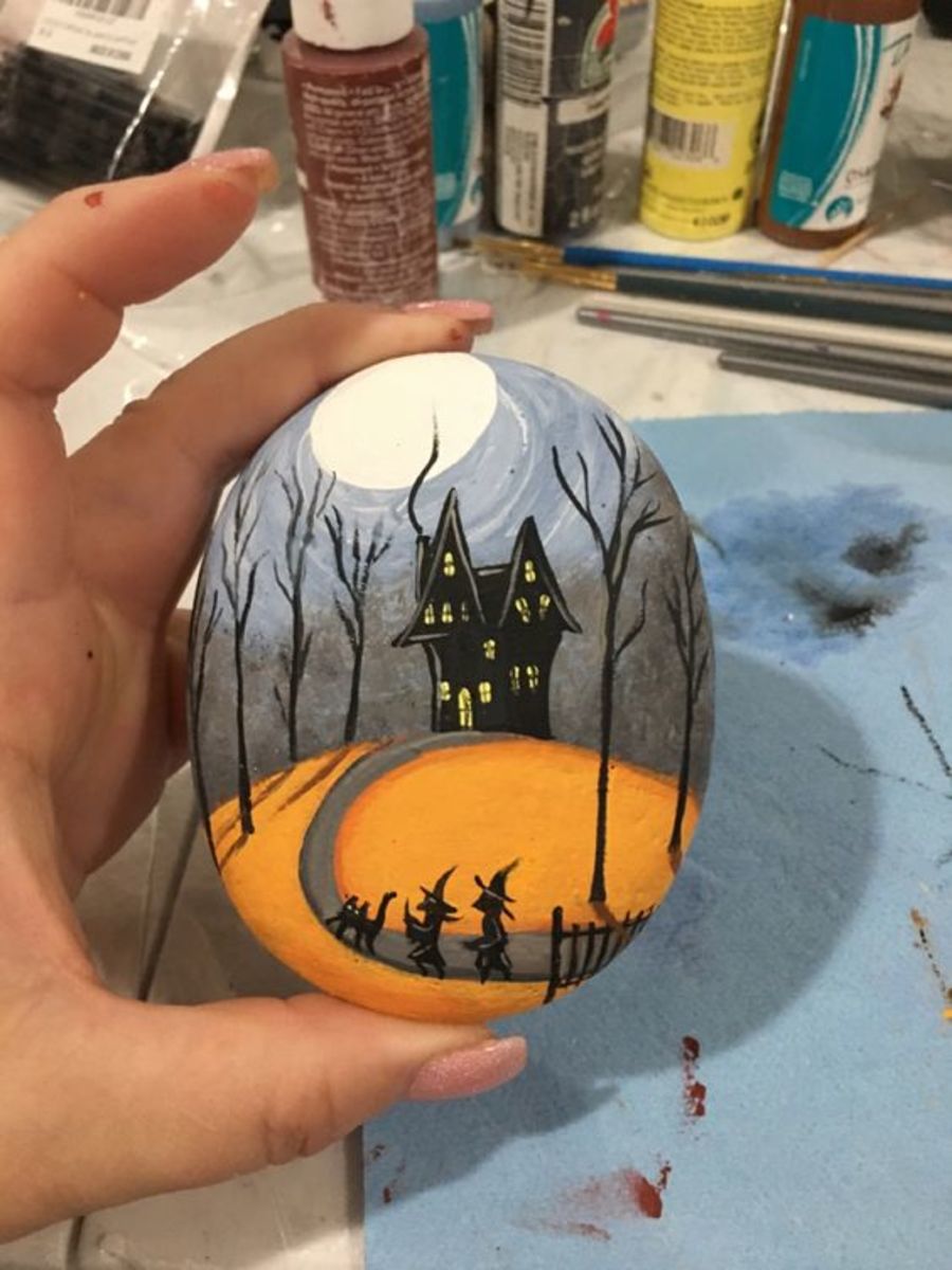 60+ Spooktastic Halloween Rock Painting Ideas - HubPages