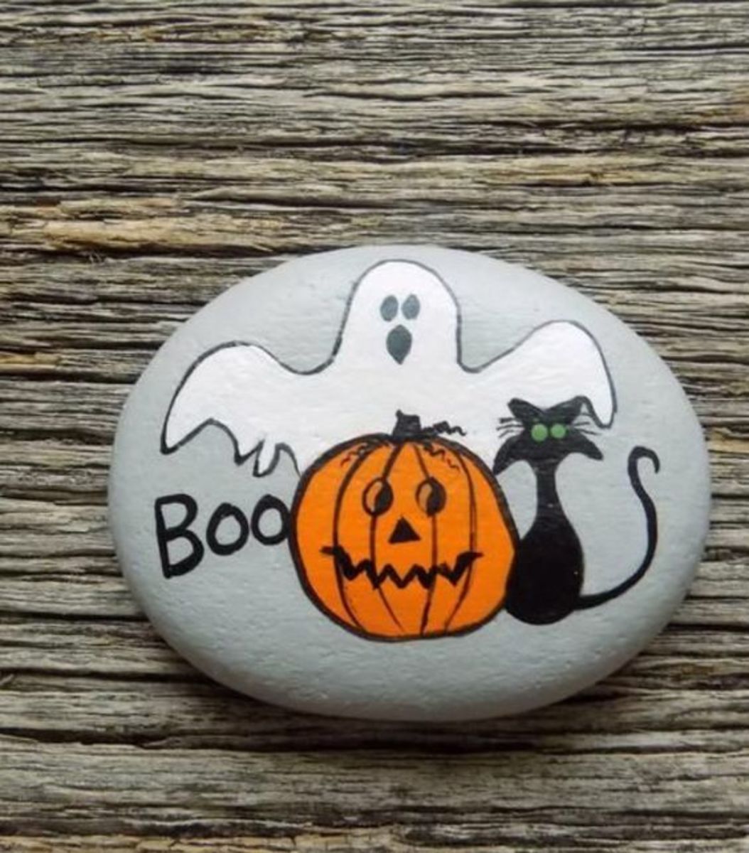 60+ Spooktastic Halloween Rock Painting Ideas - HubPages