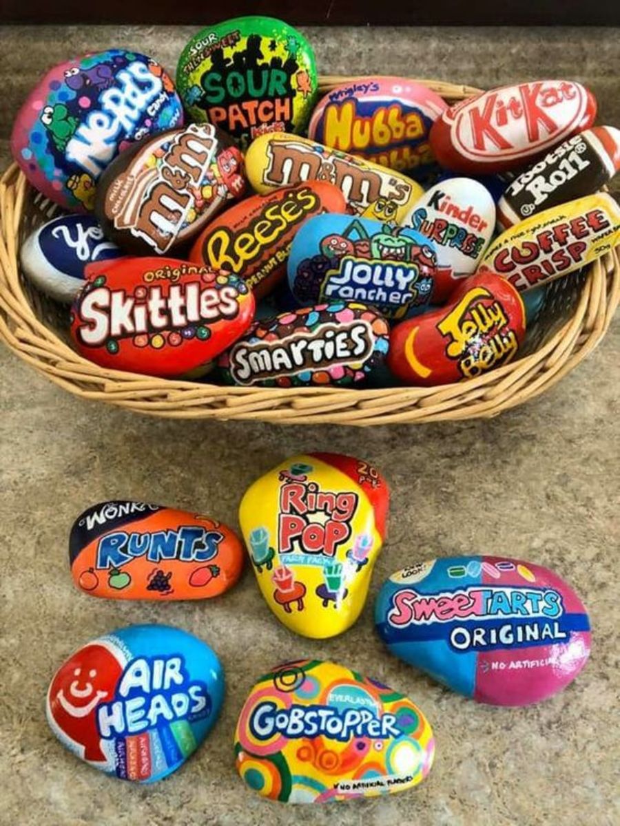 60+ Spooktastic Halloween Rock Painting Ideas - HubPages