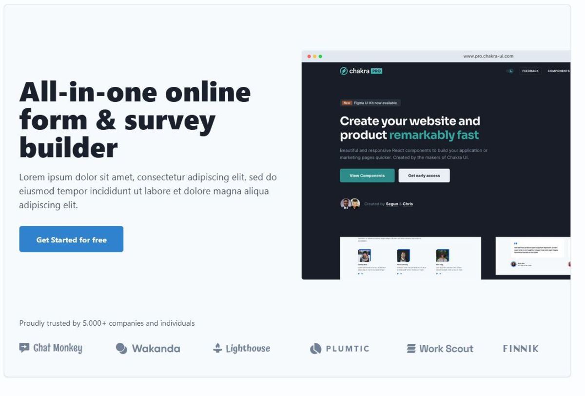 6 Best Chakra UI Landing Page Templates: The Ultimate List - HubPages