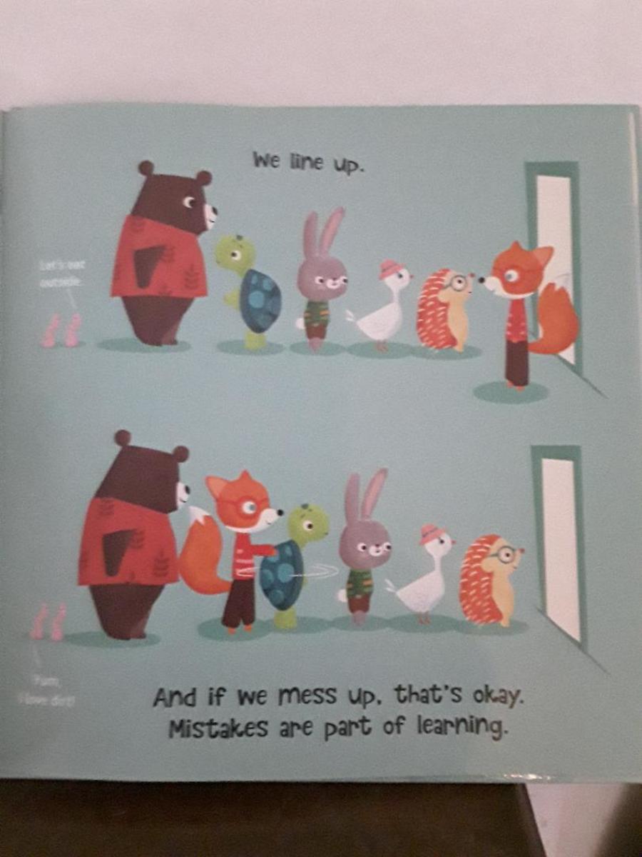 Learning Good Behavior in the Classroom in Adorable Picture Book and ...