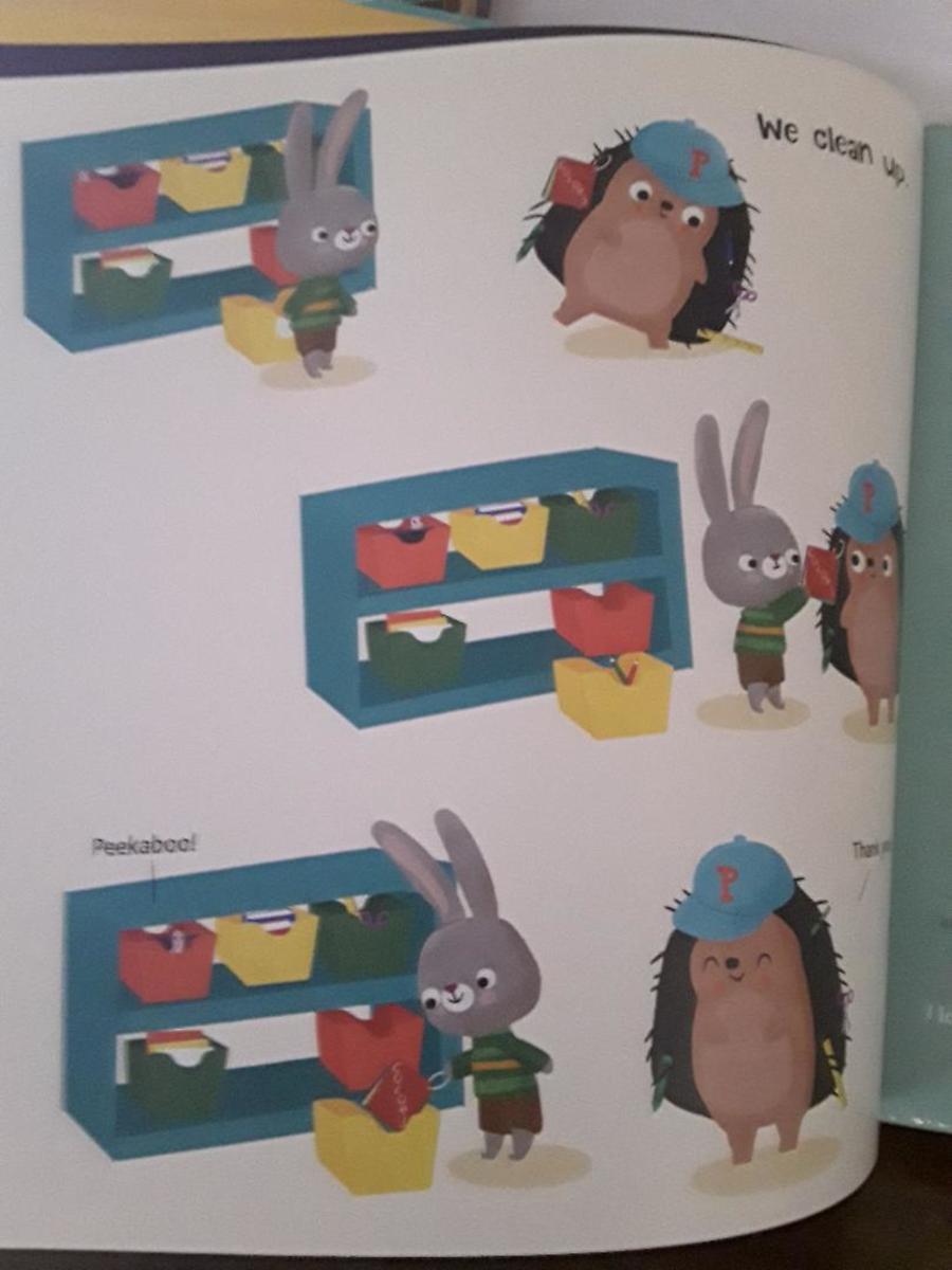 Learning Good Behavior in the Classroom in Adorable Picture Book and ...