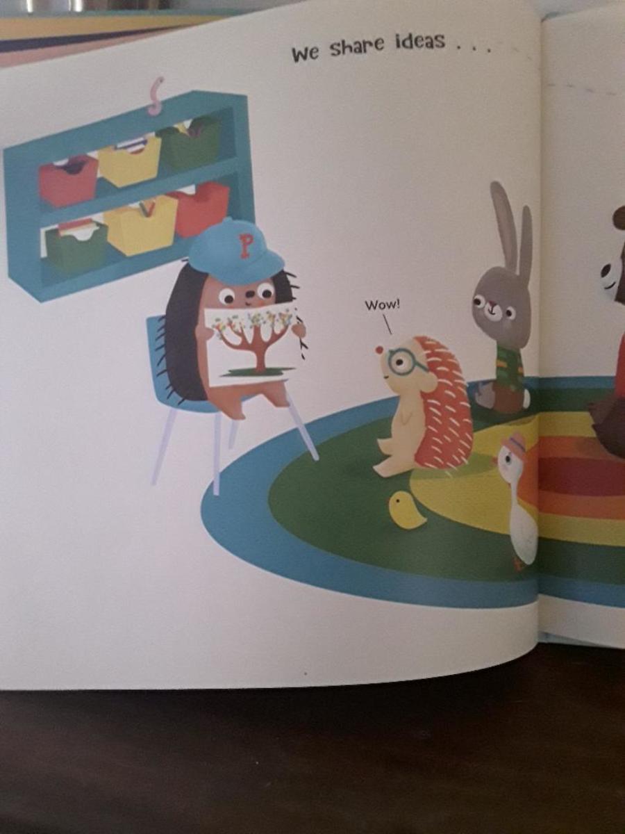 Learning Good Behavior in the Classroom in Adorable Picture Book and ...