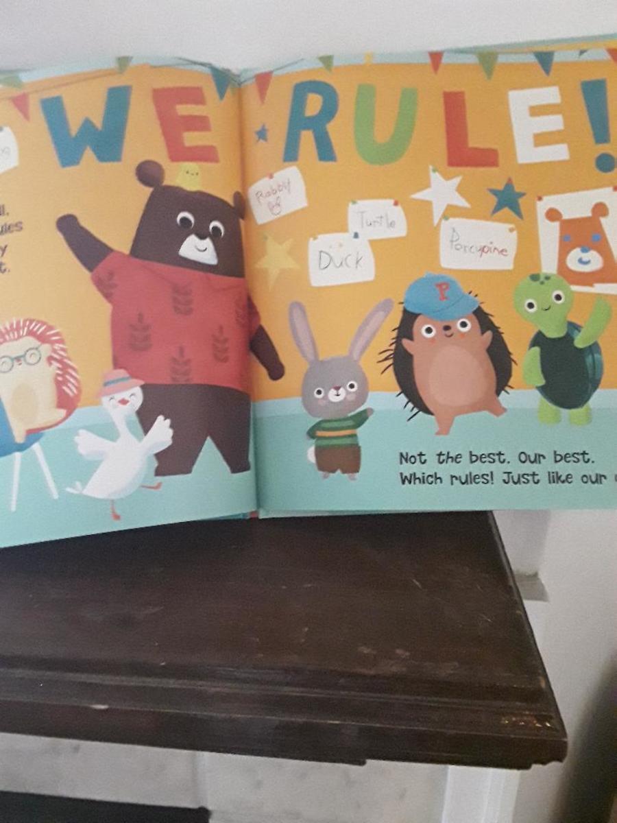 Learning Good Behavior in the Classroom in Adorable Picture Book and ...