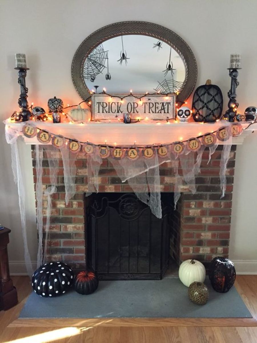 50+ Haunting Halloween Mantle Decor Ideas for a Spooky Yet Fun Vibe - HubPages