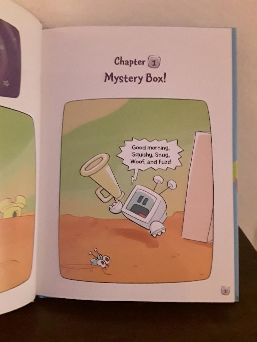 Fun Characters Marshmallow Martians in Two Graphic Cartoon Chapter ...