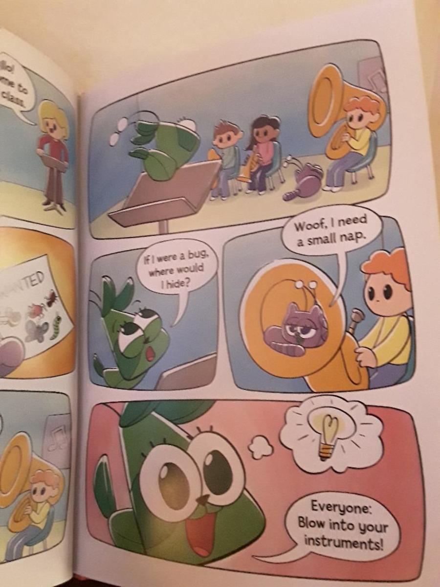 Fun Characters Marshmallow Martians in Two Graphic Cartoon Chapter ...