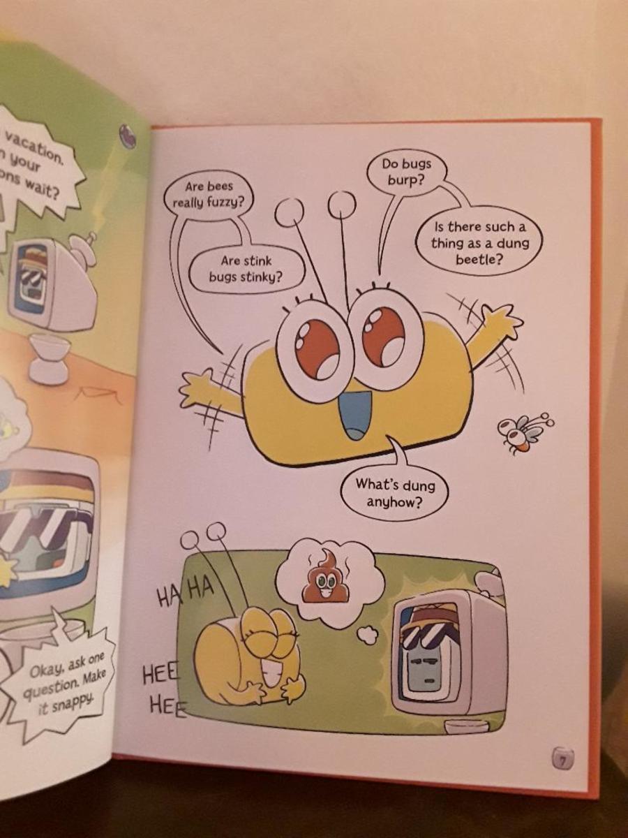 Fun Characters Marshmallow Martians in Two Graphic Cartoon Chapter ...