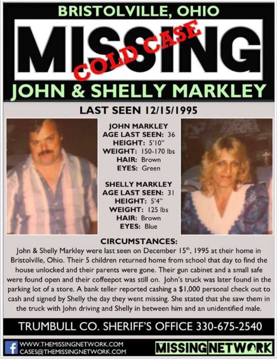 The Mysterious Disappearance of John and Shelly Markley - HubPages