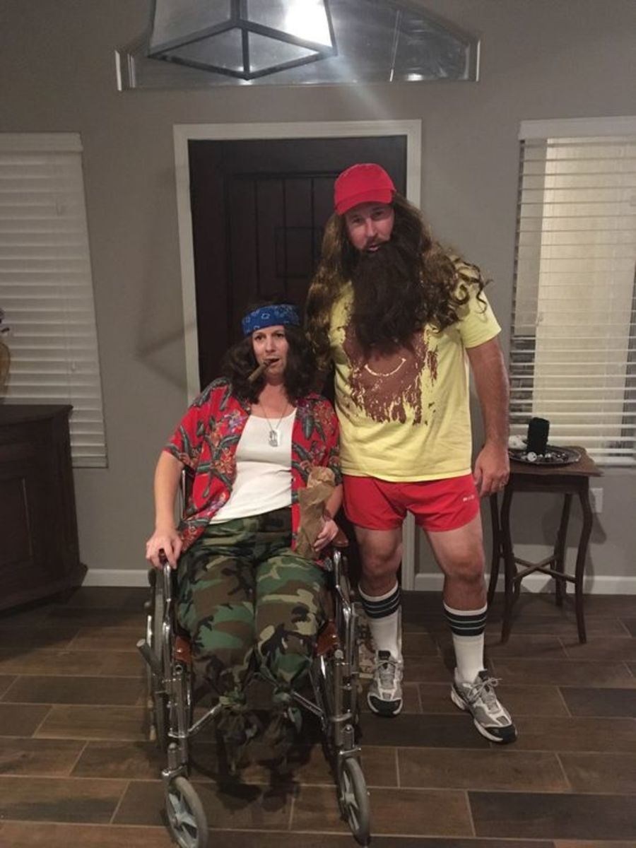 Forrest Gump Beard Costume