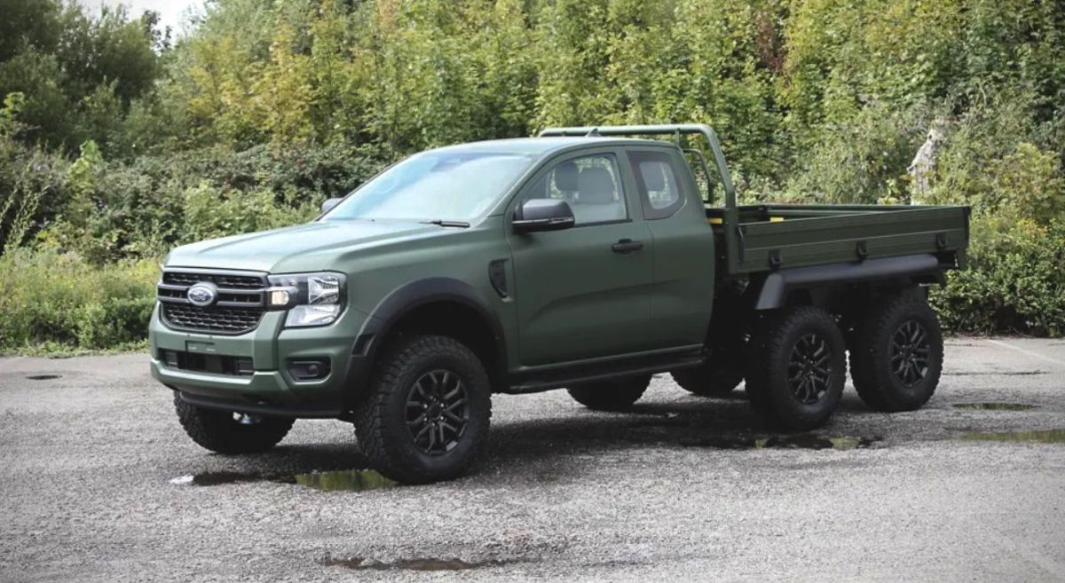 Ford Ranger 6x6 Conversion Package By Ricardo Is The Monster We Needed ...