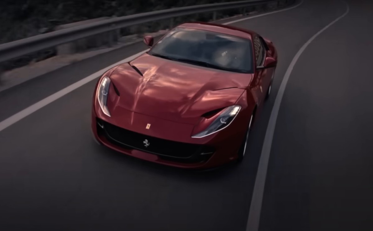 The V12 Lives On- Ferrari Spotted Testing Upcoming 12 Cylinder Engine ...