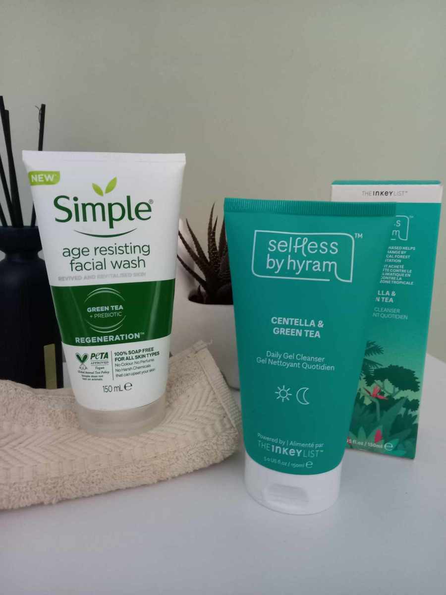 Face off: Simple Age Resisting Facial Wash Vs. the Inkey List Selfless ...