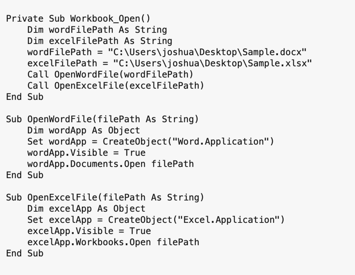 Excel Vba Code That Make Sense To Run At Startup Hubpages 2368