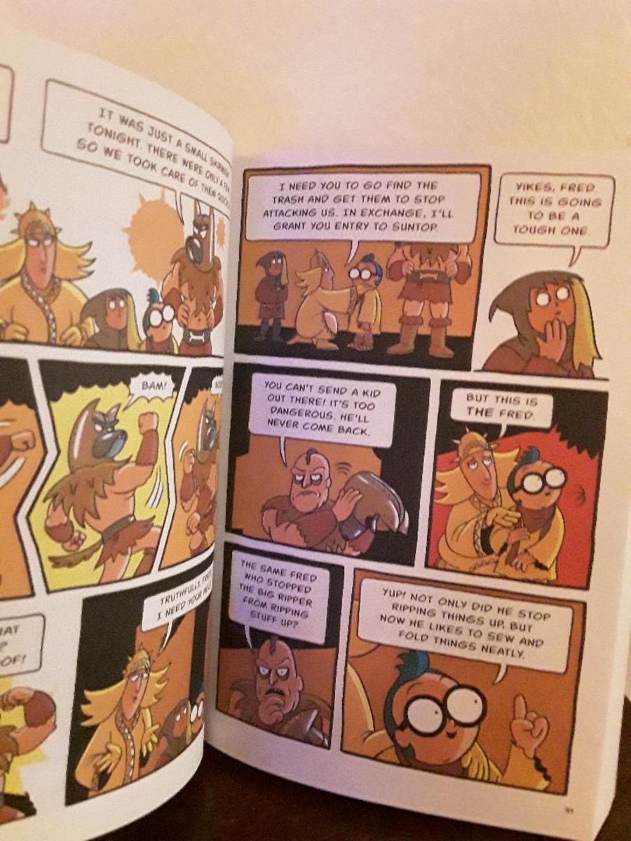 Robot Fred With His Power of Kindness Returns in Adventurous Graphic ...