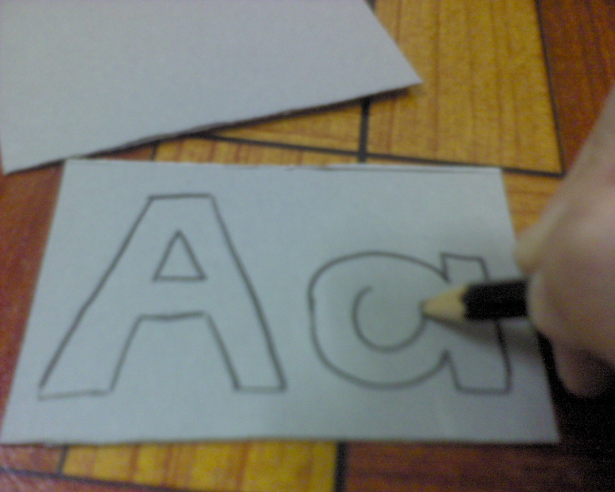 Easy DIY Alphabet Flashcard With Photos - HubPages