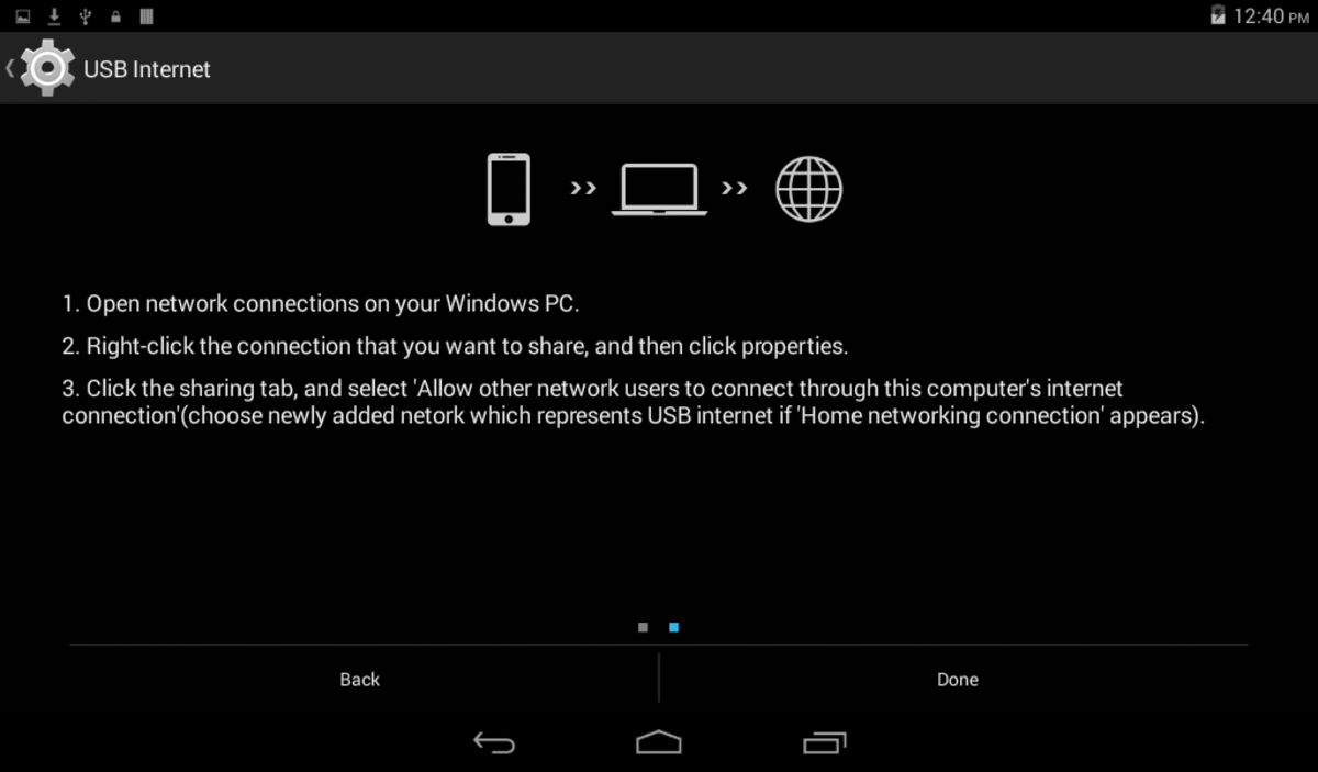 How to Tether an Android Tablet to a Computer for Internet Connection ...